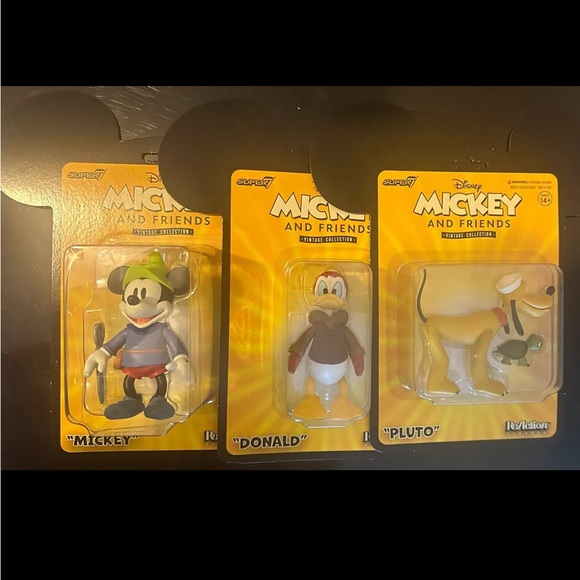 Disney | Toys | Disney Mickey And Friends Vintage Collection Figurines ...